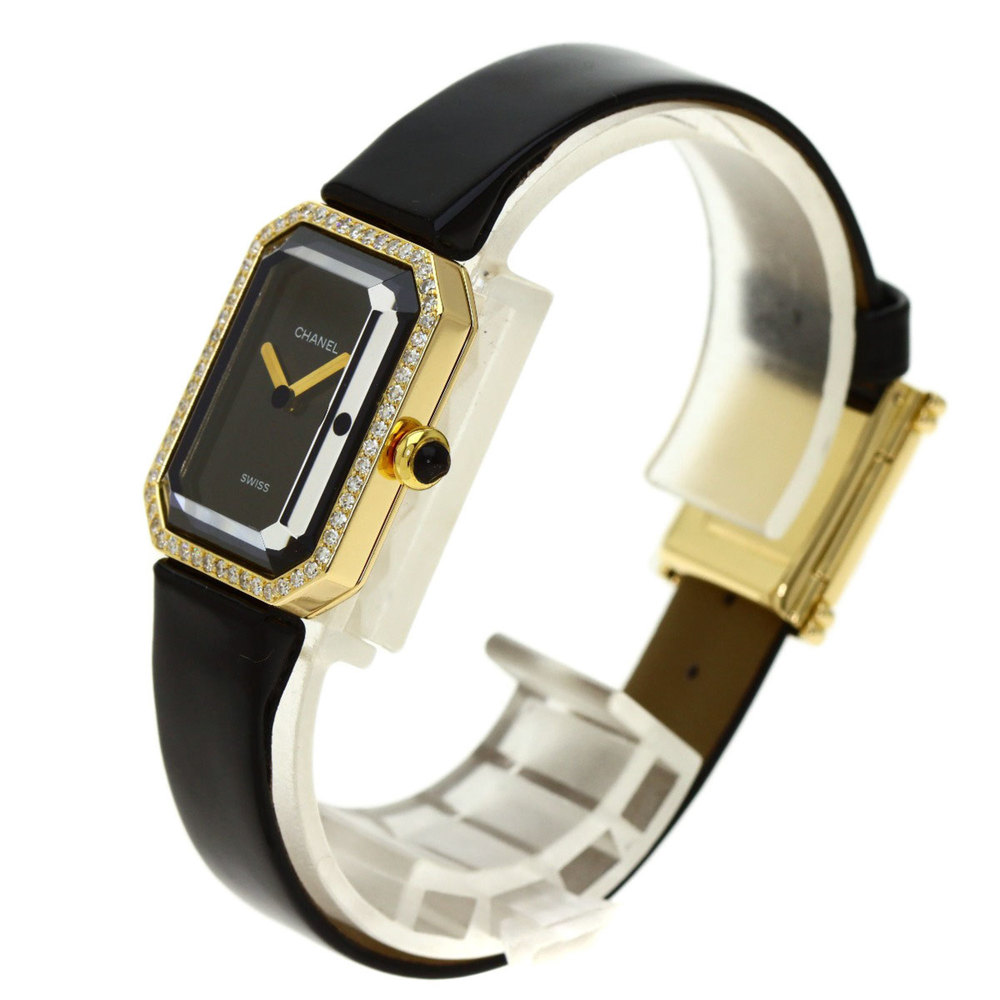 Chanel H0094 Premiere Bezel Diamond Watch K18 Yellow … - Gem